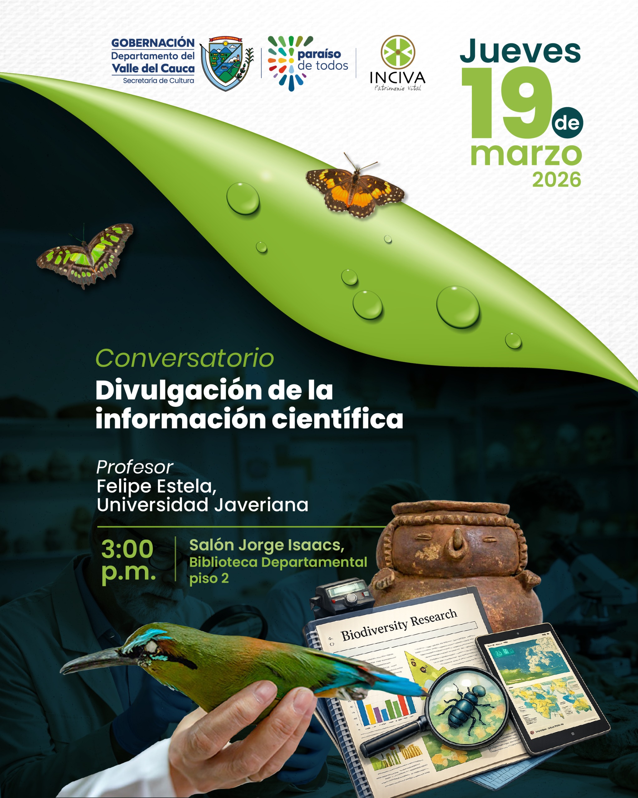 Charla sobre Divulgación de la Información Científica